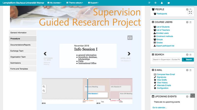 Bauhaus-Universität Weimar: Guided Research Project